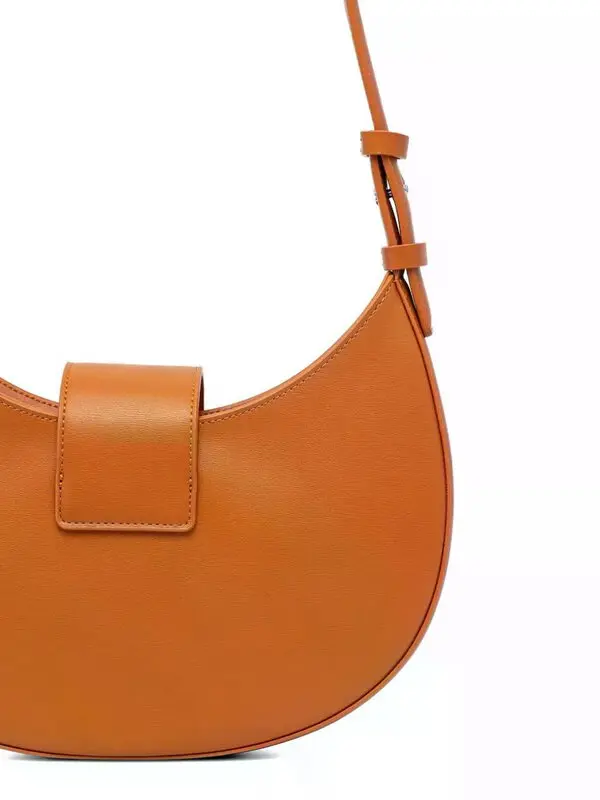 Armani Exchange Curved Tote Bag With Logo Plaque