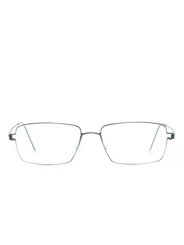 LINDBERG Tim Rectangle-frame Eyeglasses - Blue