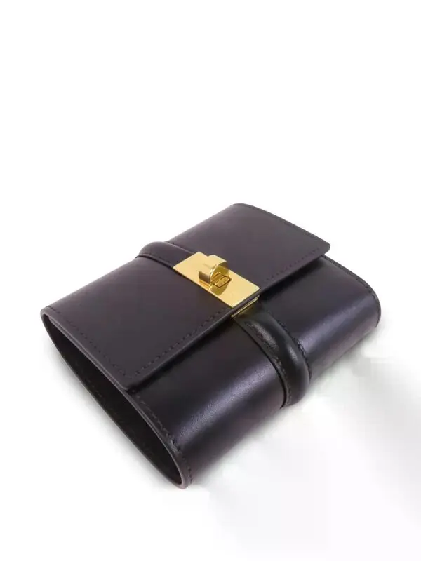 Celine 16 Trifold Leather Wallet