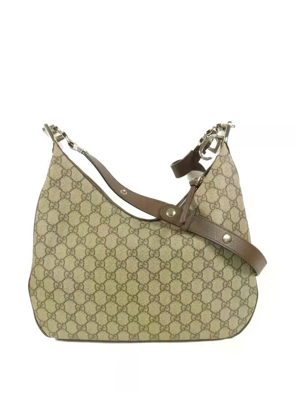 Gucci Gg Attache Shoulder Bag - Neutrals