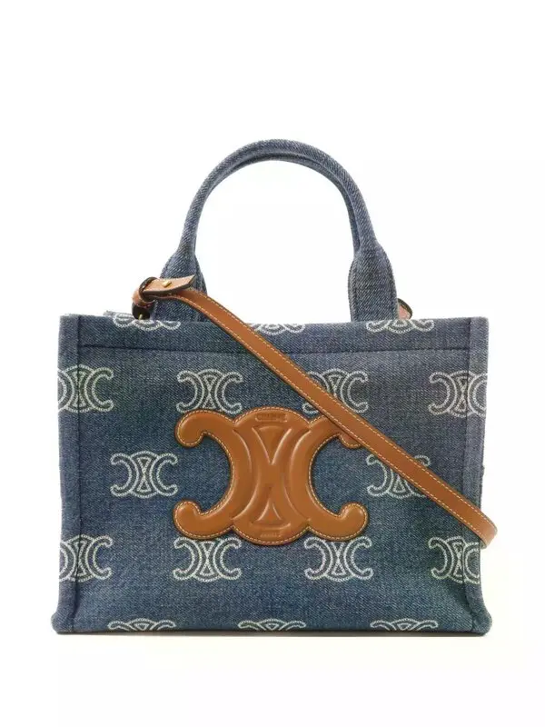 Celine Small Cabas Thais Tote Bag - Blue