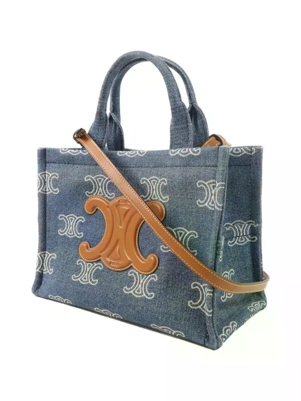 Celine Small Cabas Thais Tote Bag - Blue