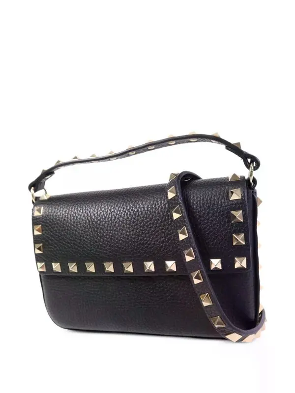 Valentino Garavani Rockstud Shoulder Bag - Black