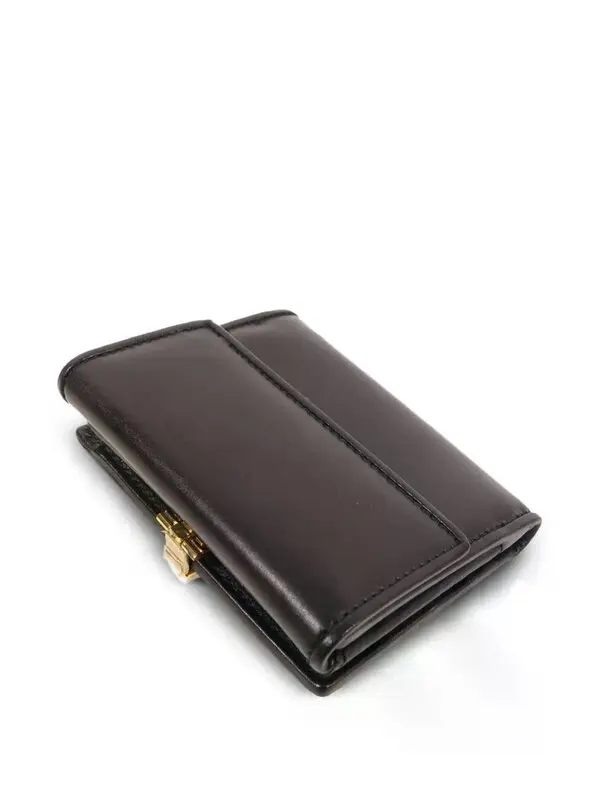 Gucci Panther-head Leather Wallet