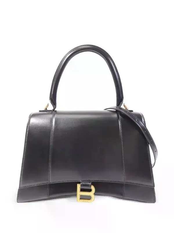 Balenciaga Hourglass Tote Bag - Black