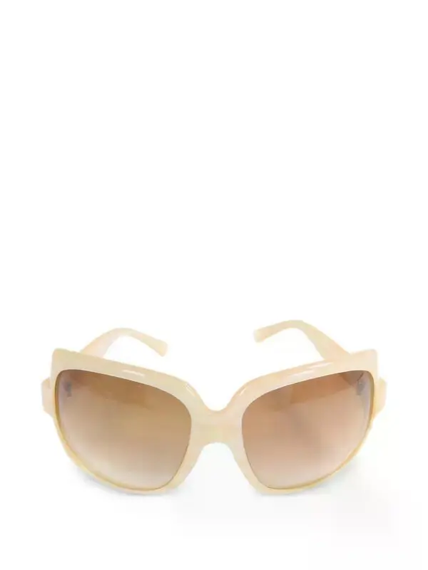 Dior Logo Detail Sunglasses - Neutrals