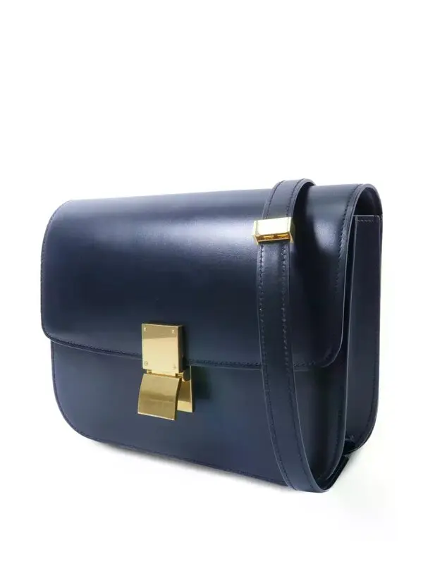 Celine Classic Box Shoulder Bag - Blue