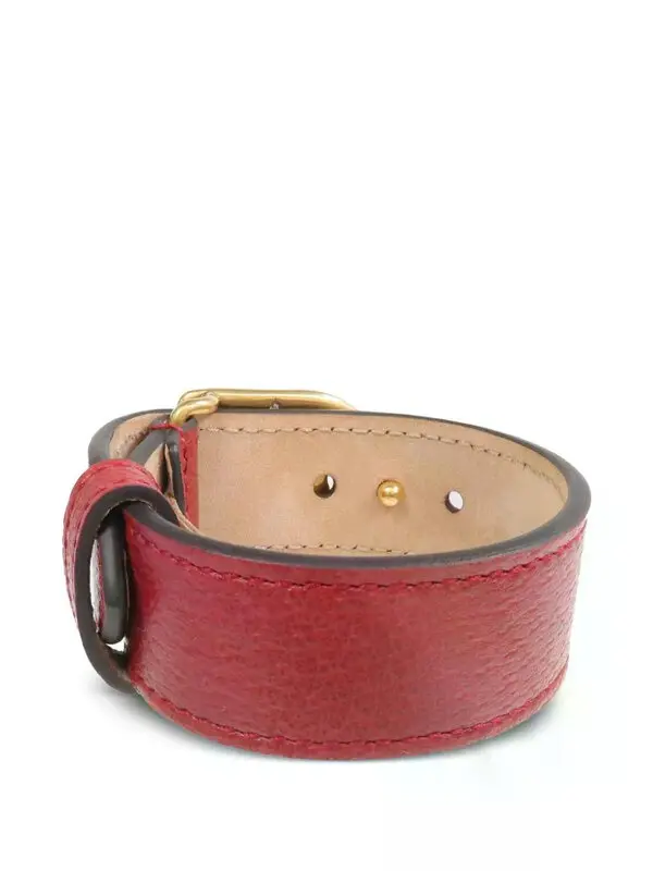 Gucci Gg Marmont Leather Bracelet
