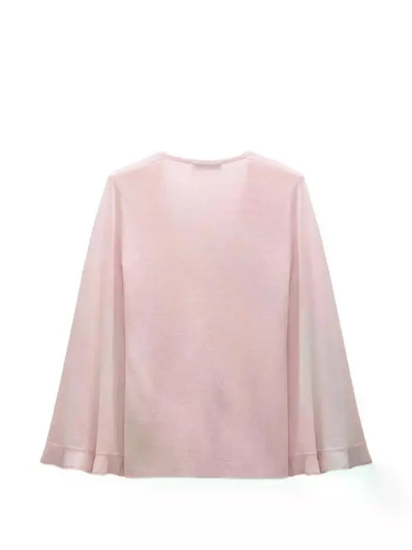 Dorothee Schumacher Powder Lace-up Flared Sleeve Jumper