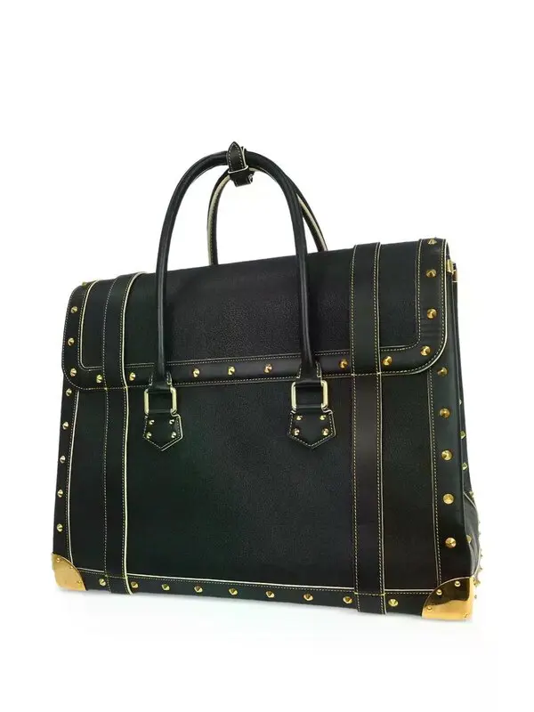 LOUIS VUITTON Studded Leather Handbag