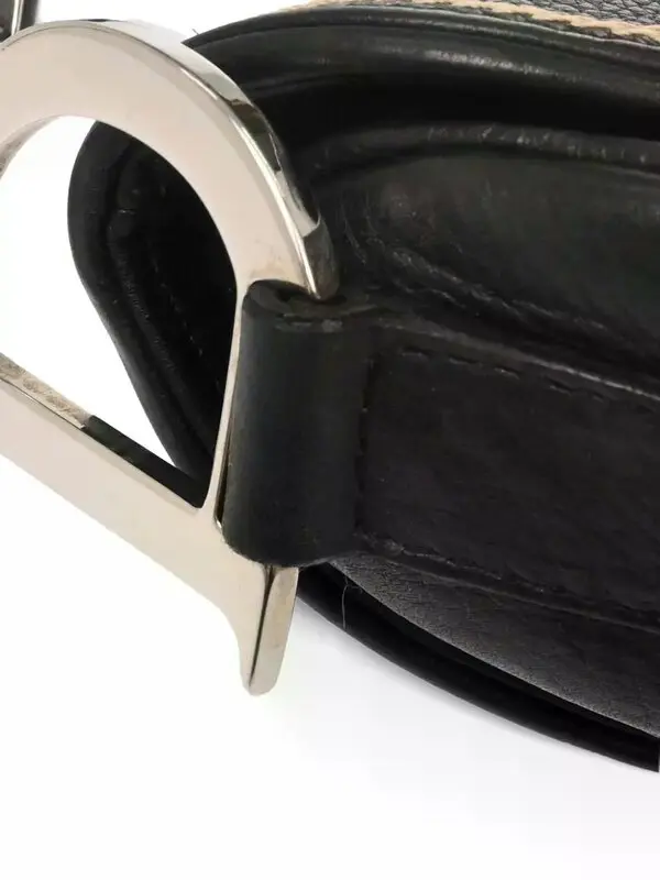 Dior 2006 Saddle Handbag - Black
