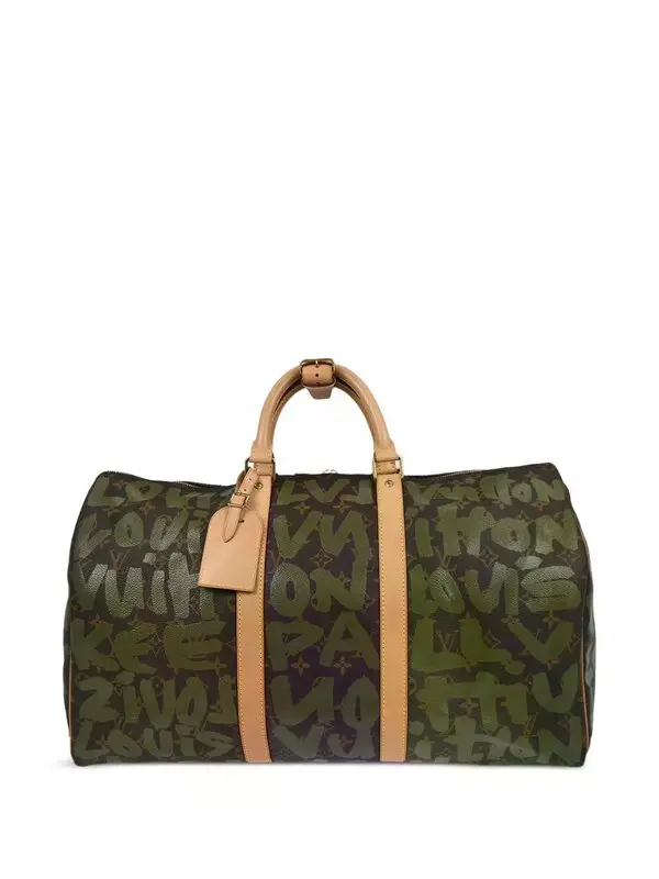 LOUIS VUITTON Graffiti Keepall Duffle Bag