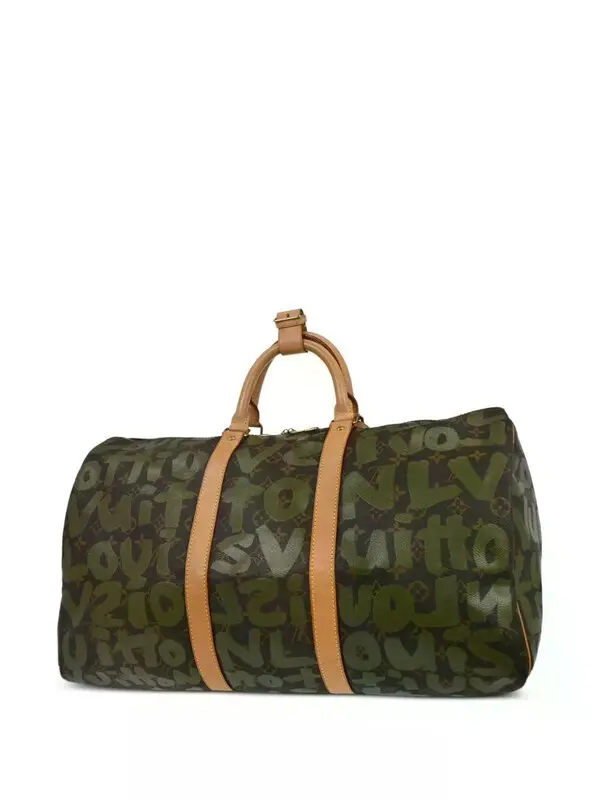 LOUIS VUITTON Graffiti Keepall Duffle Bag