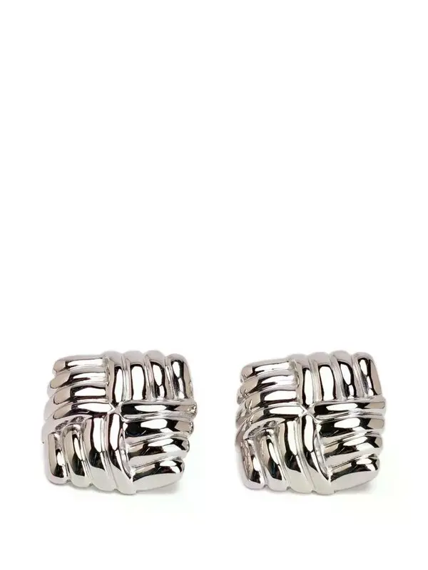 HEAVEN MAYHEM Wind Stud Earrings - Silver