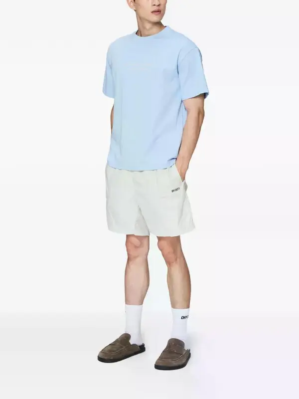 OFF DUTY Slogan-print T-shirt