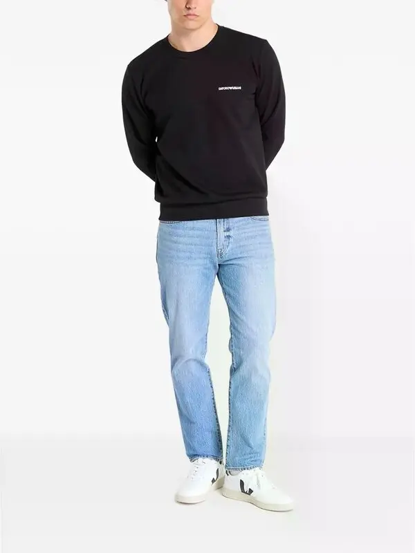 EA7 Logo Print Sweatshirt