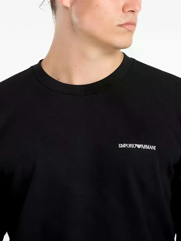 EA7 Logo Print Sweatshirt