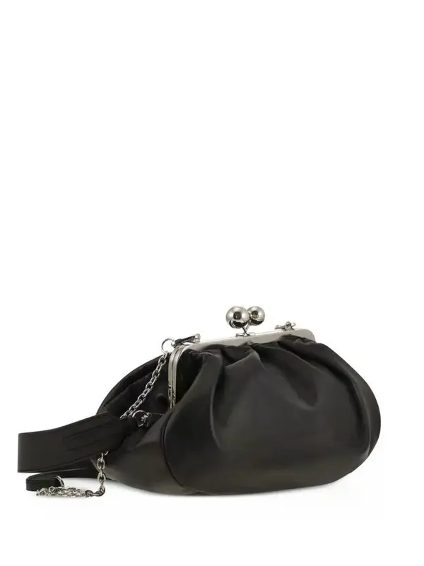 Max Mara Medium Pasticcino Leather Clutch Bag