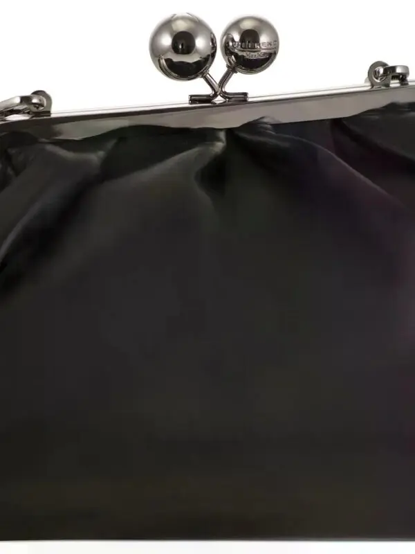 Max Mara Medium Pasticcino Leather Clutch Bag