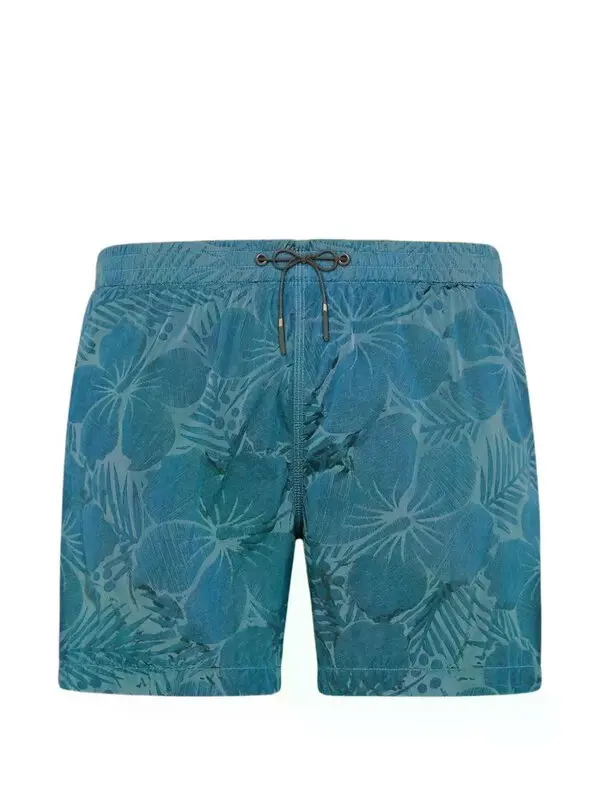 RRD - ROBERTO RICCI DESIGN Rrd Floral-print Swim Shorts - Blue