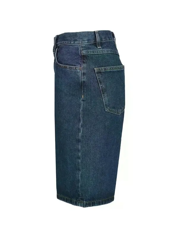 Carhartt Work In Progress Brandon Denim Knee-length Shorts - Blue