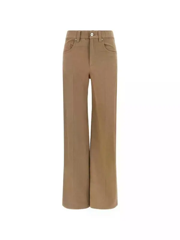 Brunello Cucinelli Monili Detail Straight-leg Jeans