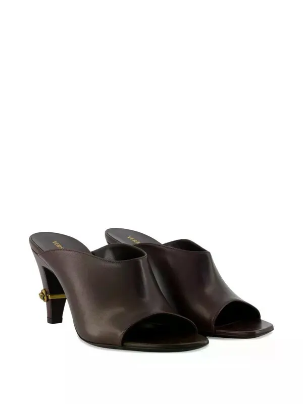 Versace Giullietta Leather Mules