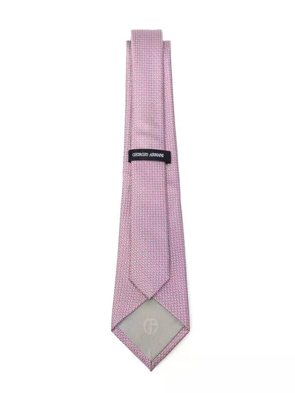 Giorgio Armani Silk Neck Tie - Pink