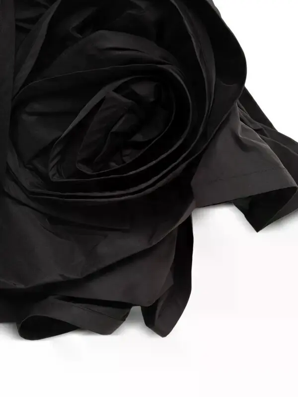 Vaquera Floral Appliqué Ruffled Tiered Skirt
