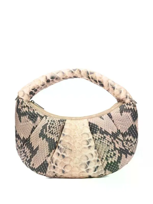 Roberto Cavalli Venezia Python-embossed Tote Bag
