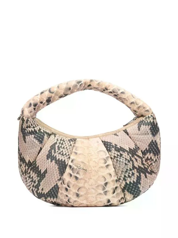 Roberto Cavalli Venezia Python-embossed Tote Bag