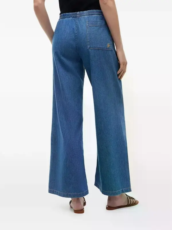 Tommy Hilfiger Drawstring Wide-leg Jeans
