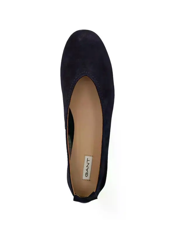 Gant Suede Almond-toe Ballet Flats