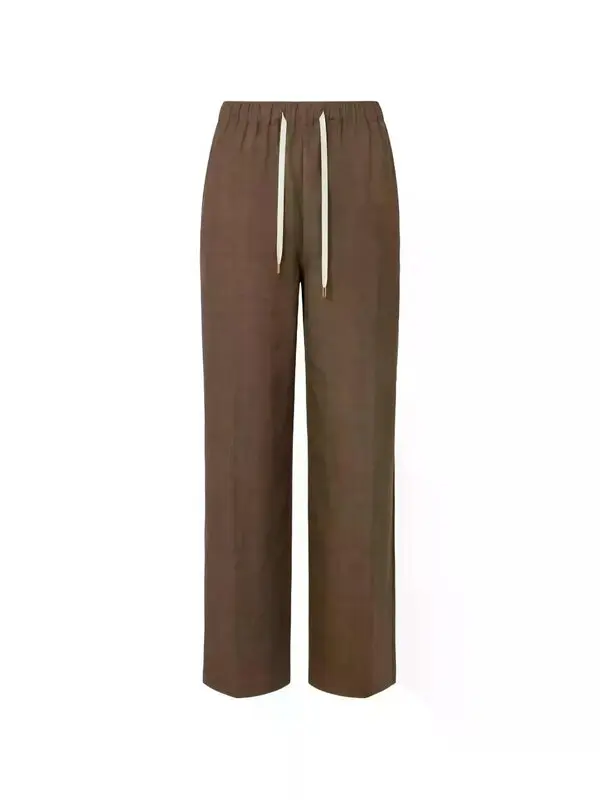 RE-HASH Palazzo Pants With Drawstring Waist