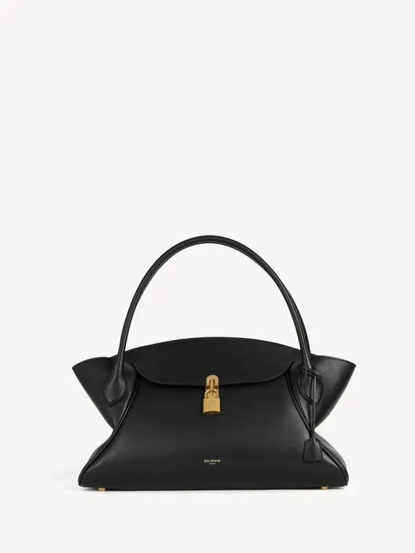 Balmain Medium Pulse Day Bag In Smooth Leather