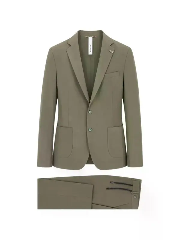 DISTRETTO 12 Notched-lapel Single-breasted Suit