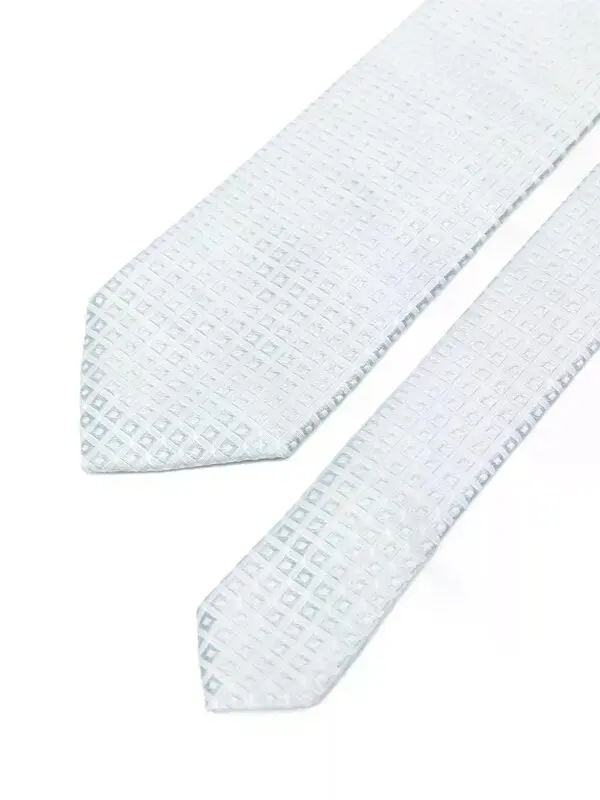 DELL'OGLIO Martin Geometric-jacquard Neck Tie