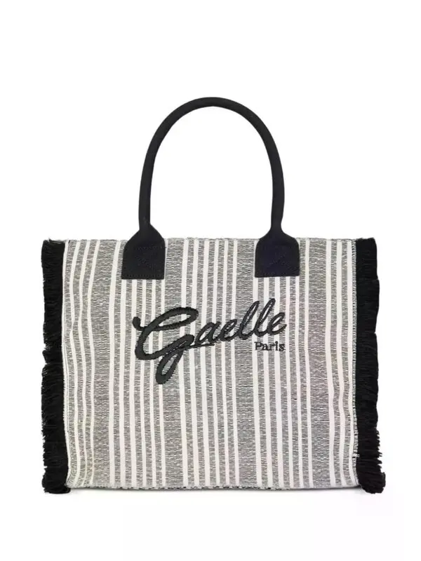 GAËLLE PARIS Gaelle Maxi Shopper Tote Bag - White