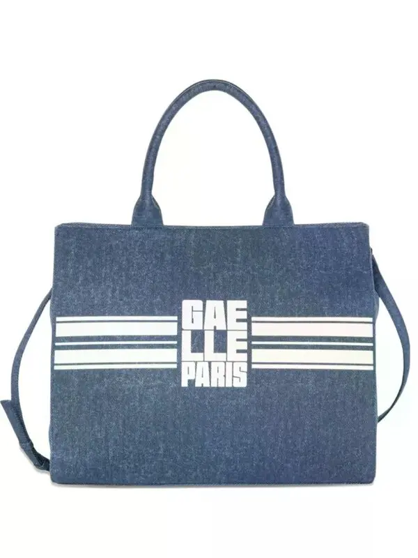 GAËLLE PARIS Gaelle Maxi Shopper Tote Bag - Blue