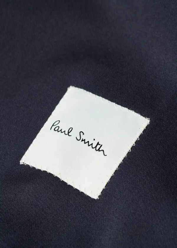 Paul Smith Navy Cotton-twill Patch-pocket Blazer