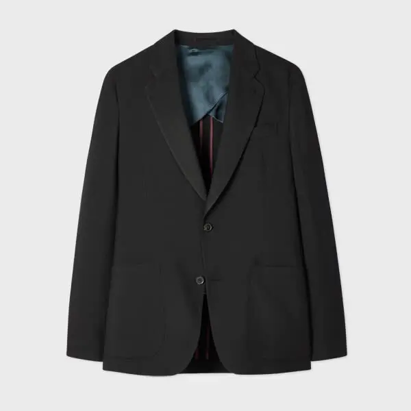 Paul Smith Two-ply Merino Wool Patch-pocket Blazer