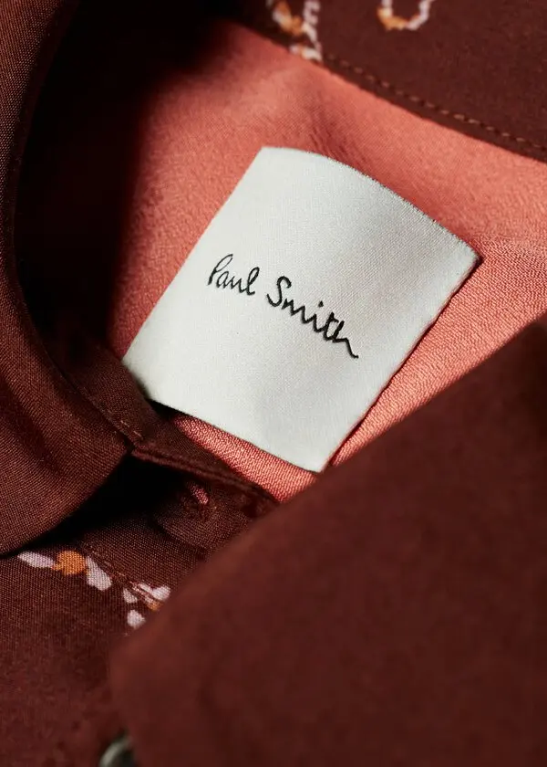 Paul Smith Love" Print Shirt Dress