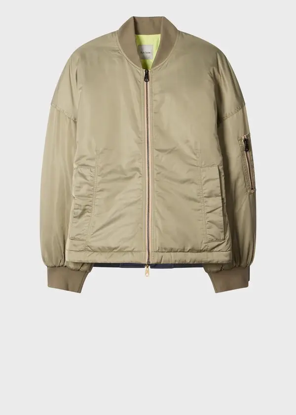 Paul Smith Khaki Bomber Jacket