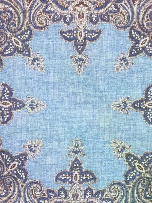 DELL'OGLIO Paisley-print Scarf