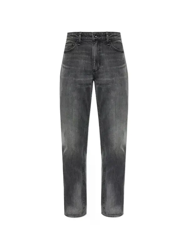 Rag & Bone Athletic Straight-leg Jeans - Grey