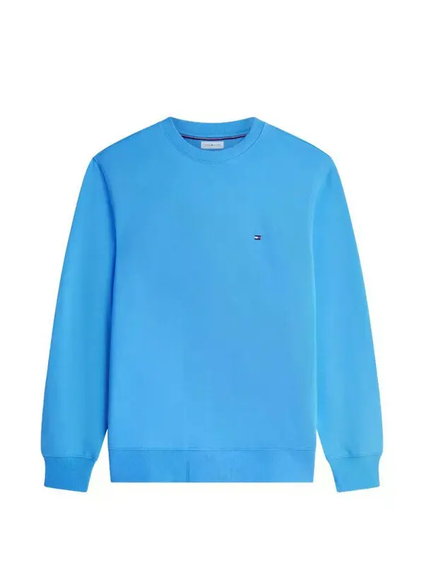Tommy Hilfiger Embroidered Logo Sweater - Blue