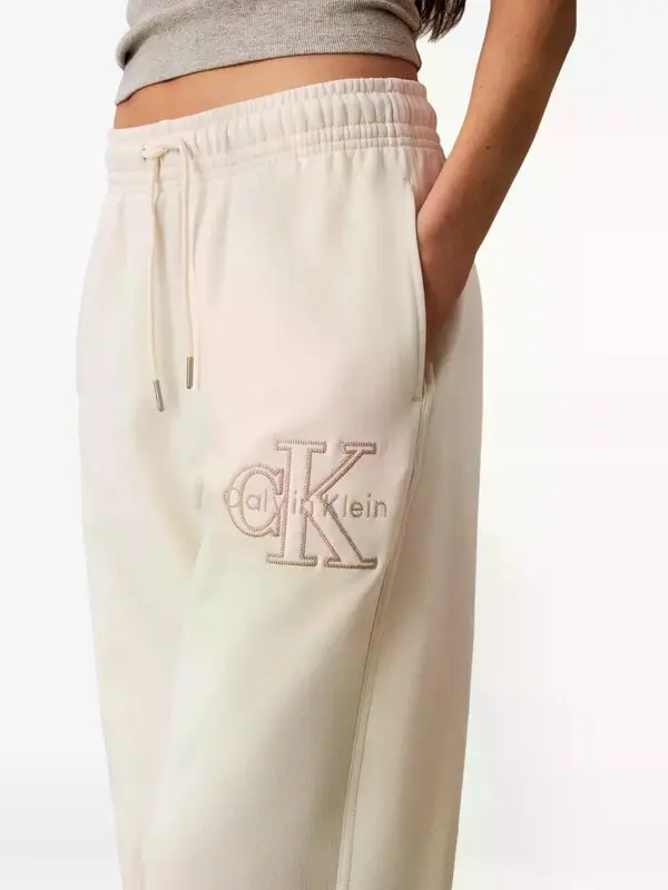 Calvin Klein Embroidered Drawstring Track Pants