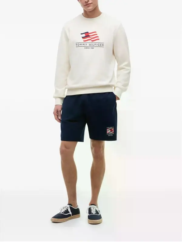 Tommy Hilfiger Logo Embroidered Sweatshirt