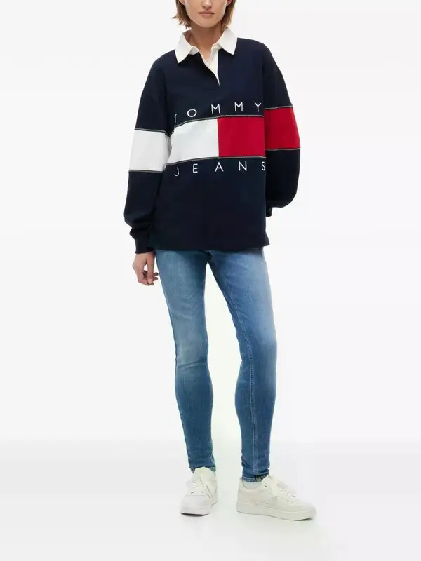 Tommy Hilfiger Logo Embroidered Sweatshirt