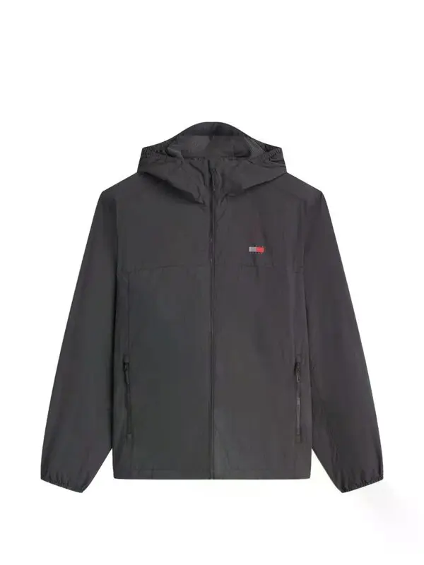 Tommy Hilfiger Logo Patch Hooded Jacket